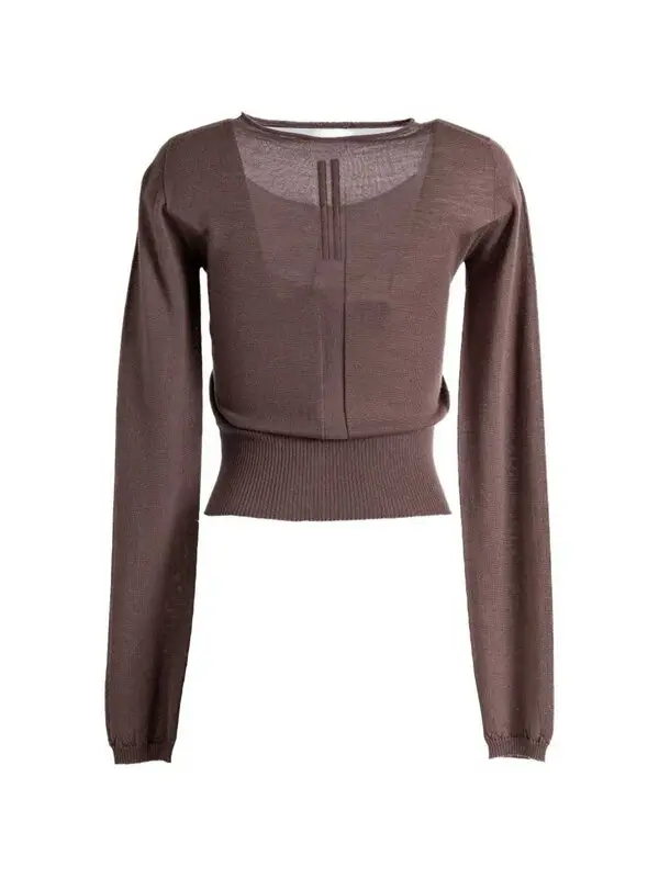 Rick Owens Cut-out Detail Sweater - Multicolor