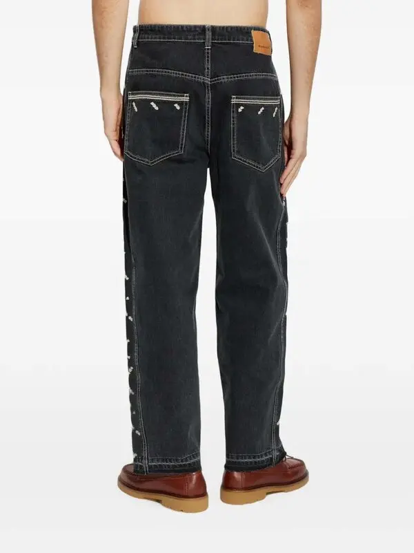 Isabel Marant Étoile Marant Jorian Embroidered Jeans
