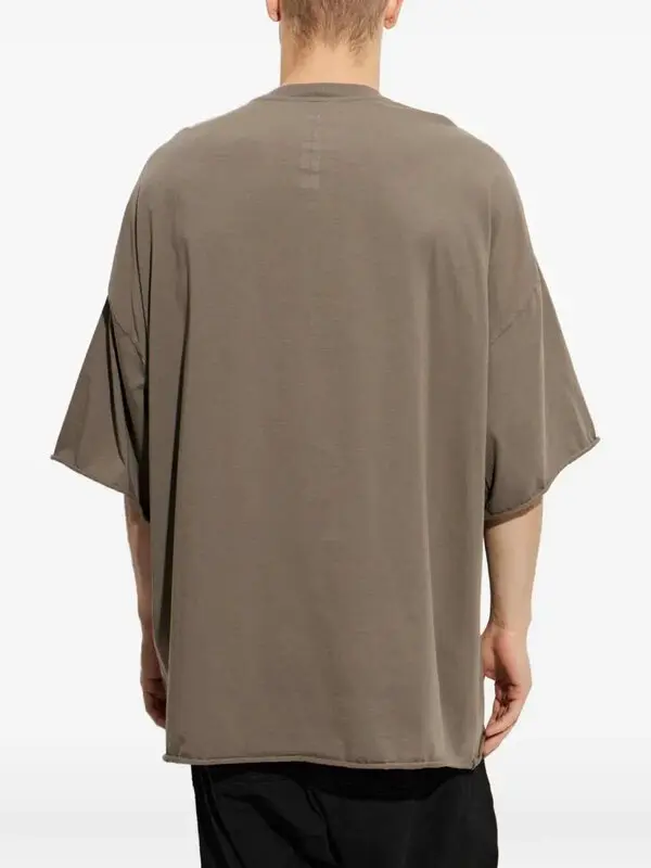 Rick Owens Raw-edge Hem T-shirt