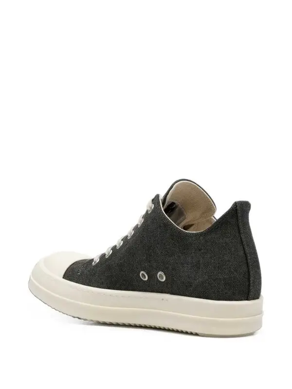 Rick Owens Low-top Canvas Sneakers