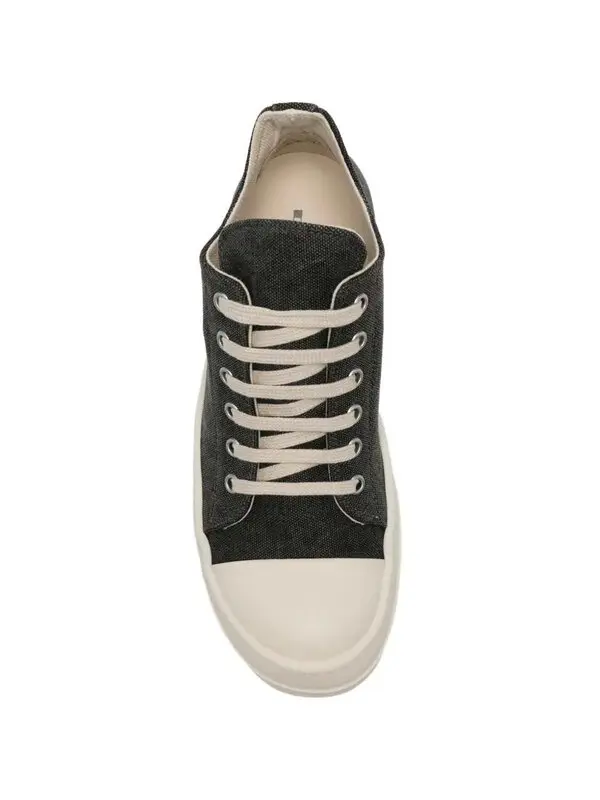 Rick Owens Low-top Canvas Sneakers