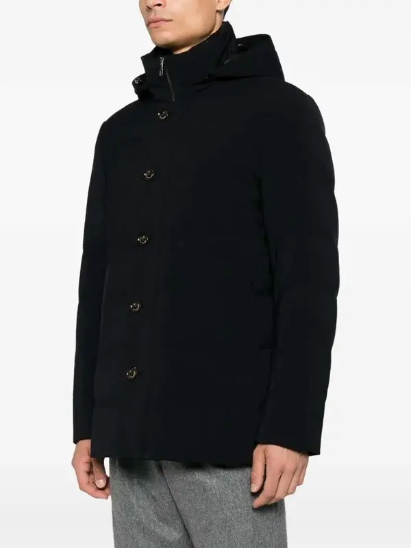 MONTECORE Buttoned Hooded Jacket