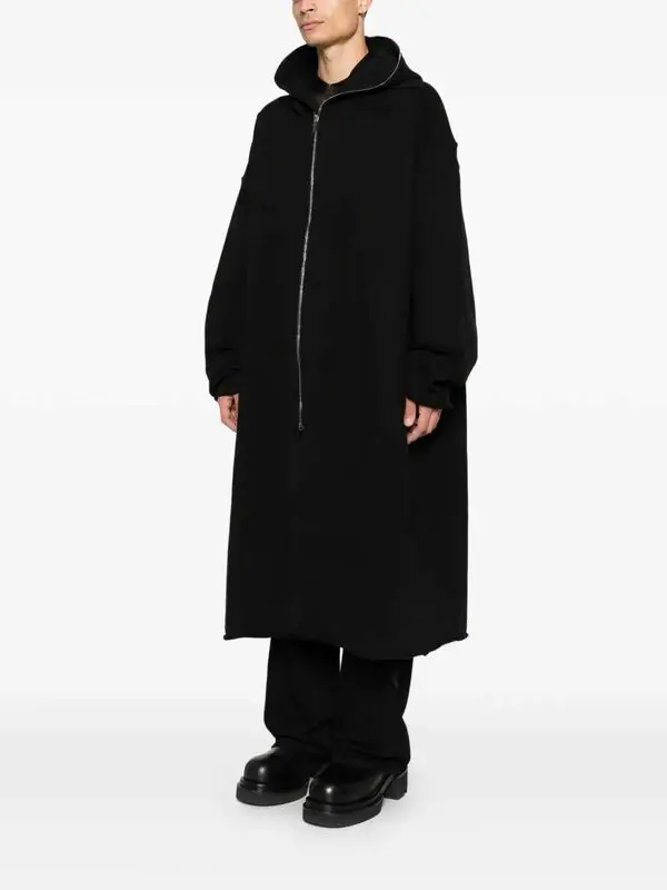 Rick Owens Zip-up Hooded Jacket