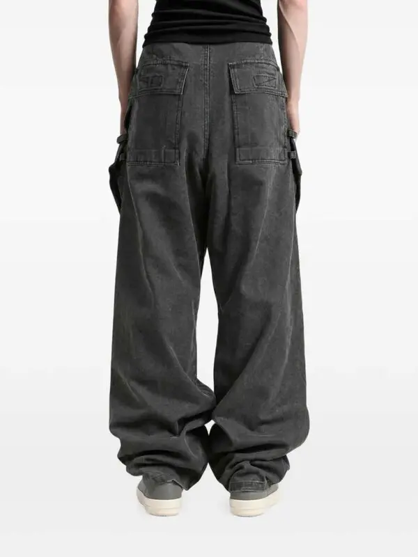 Rick Owens Trousers Stefan Cargo Gravel