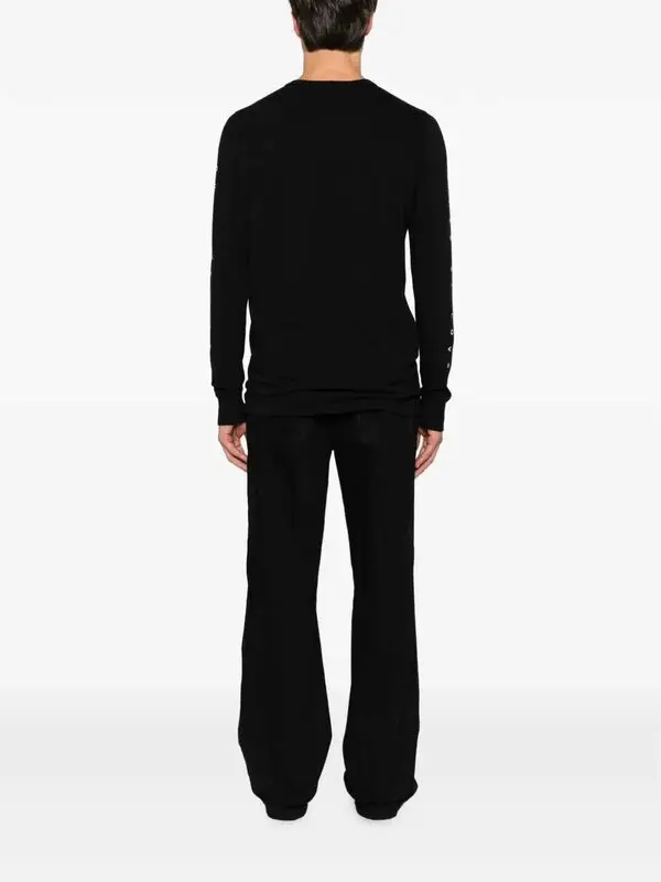Rick Owens Long-sleeve Graphic Print T-shirt