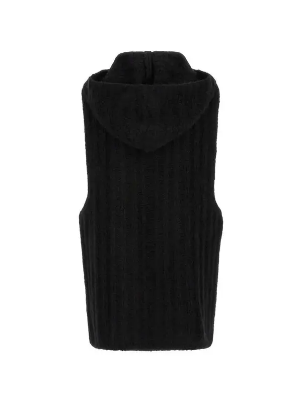 Rick Owens Ribbed Hooded Tank Top