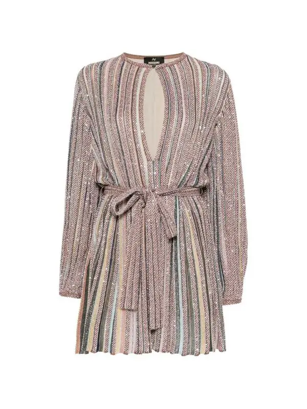 Missoni Striped Sequin Mini Dress - Multicolor
