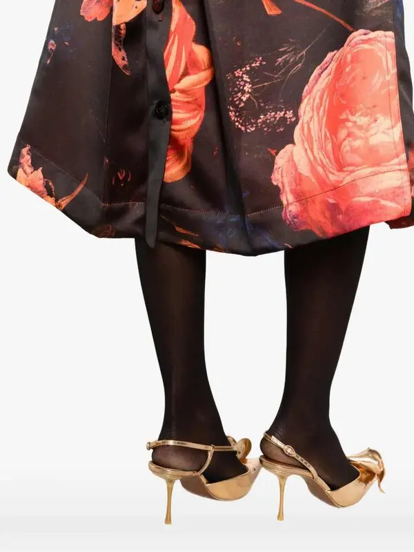 Dries Van Noten Rain 4038 W.w. Coat Neon Orange