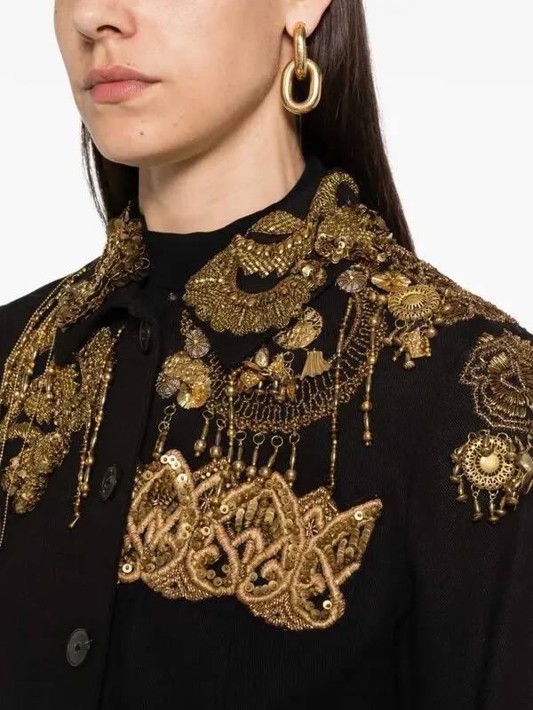 Dries Van Noten Bettsy Emb 4444 W.w. Jacket