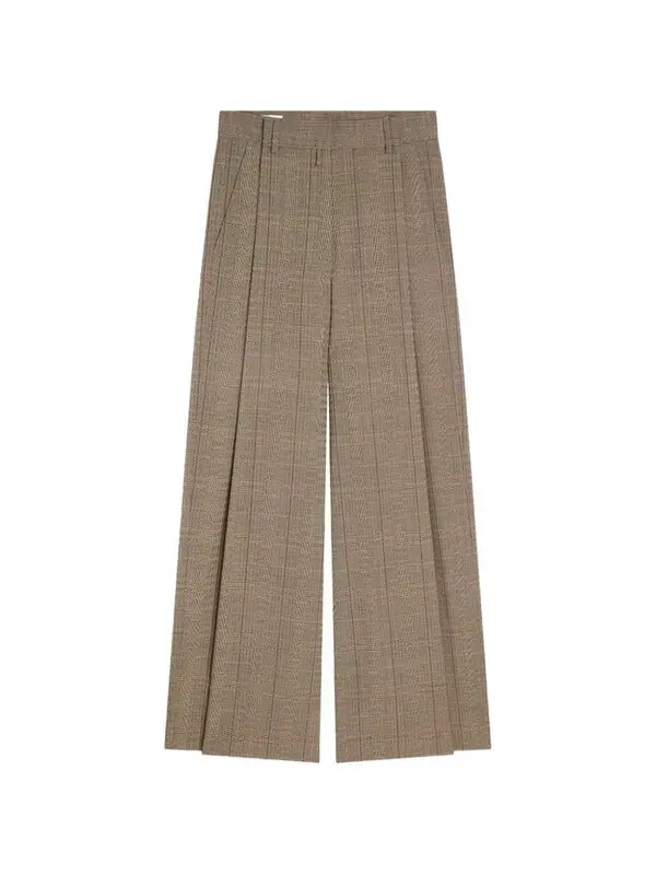 Dries Van Noten Pleated Wool Trousers
