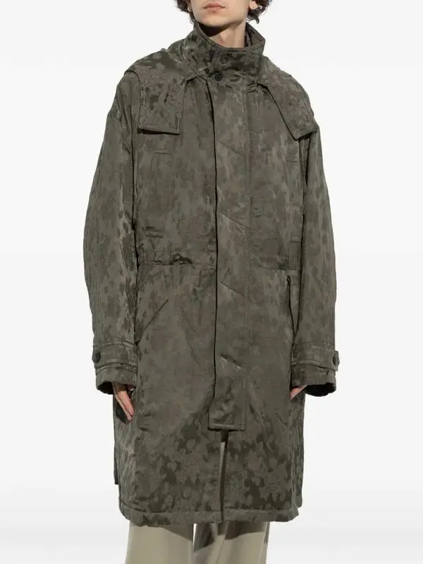 Dries Van Noten Roxer 4260 M.w.coat Khaki