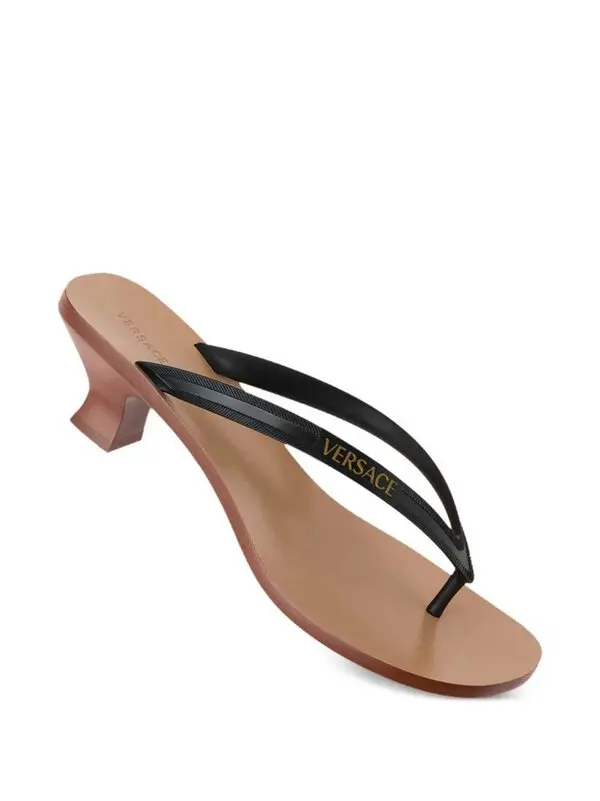 Versace Sophie Mm Rubber Thong Sandals