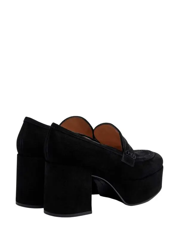 GIANVITO ROSSI Jenna Suede Loafers