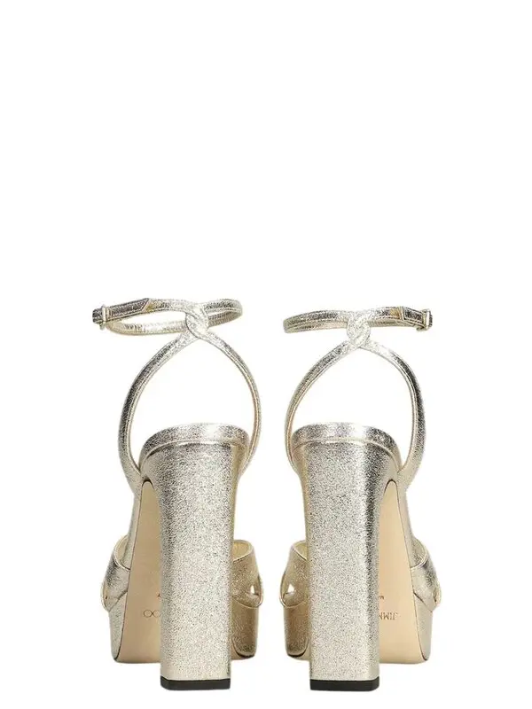 JIMMY CHOO Kove 120 Block-heel Sandals