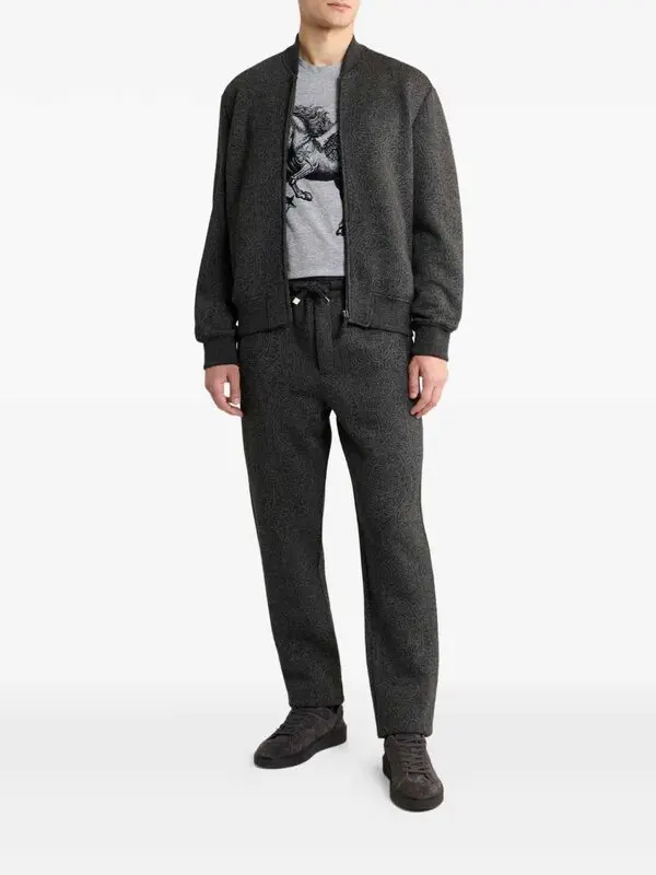 Etro Arnica Jacquard Jogging Pants - Gray