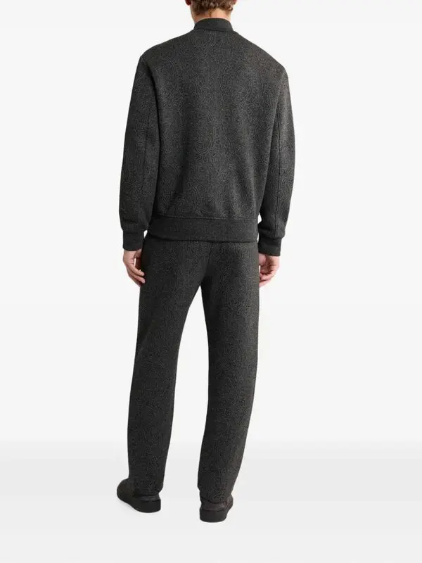 Etro Jacquard Bomber Jacket With Arnica Motif