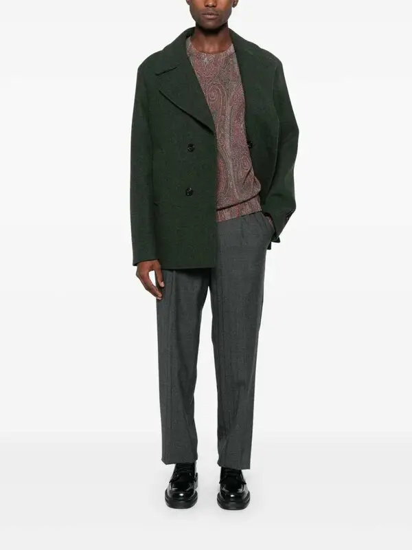 Etro Jacquard Sweater With Paisley Motif