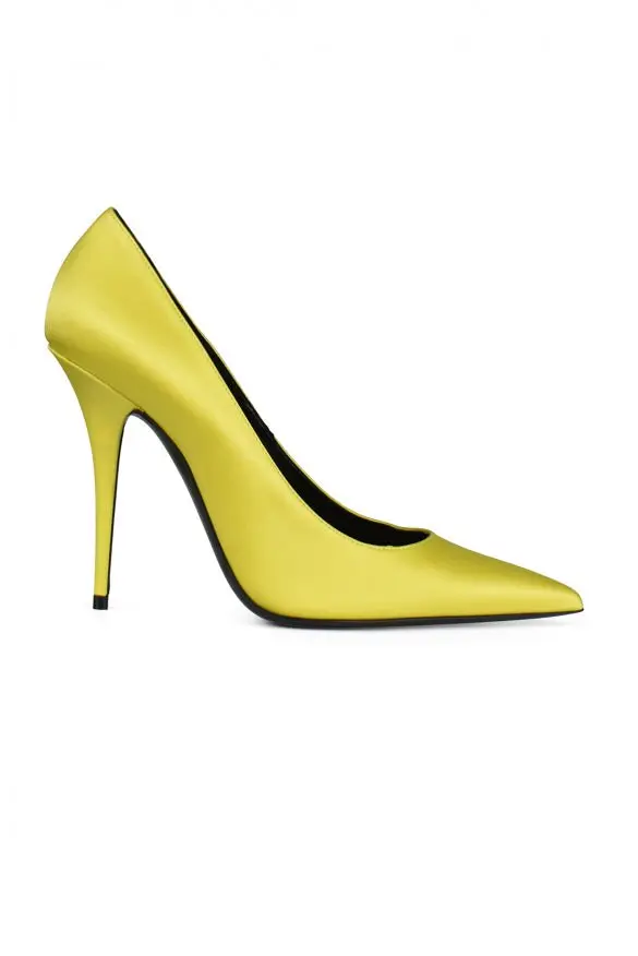 Saint Laurent Marilyn Pumps - Yellow