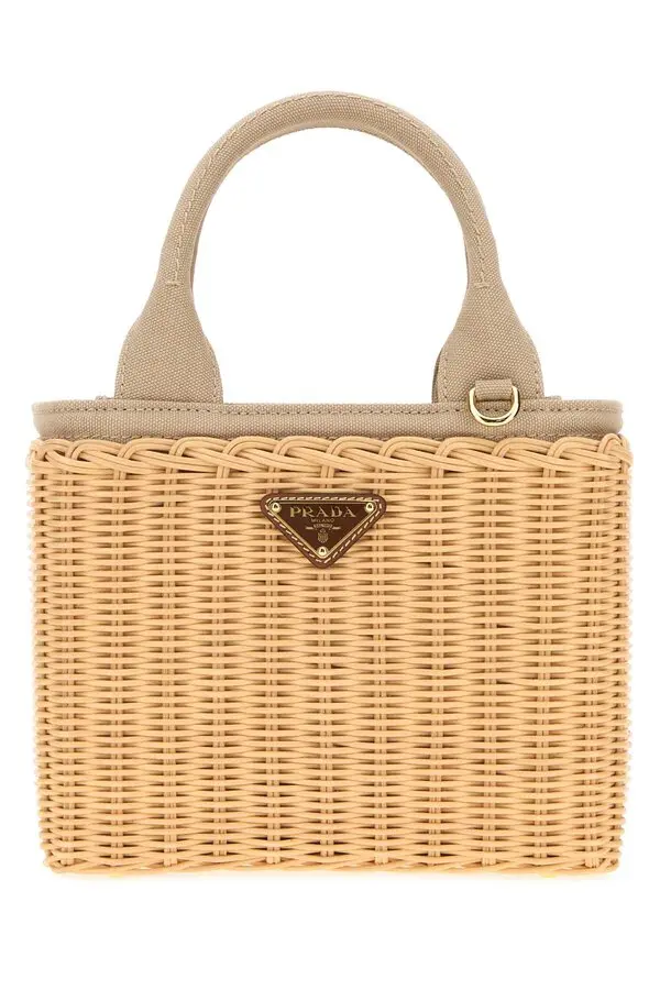 Prada Wicker Small Handbag