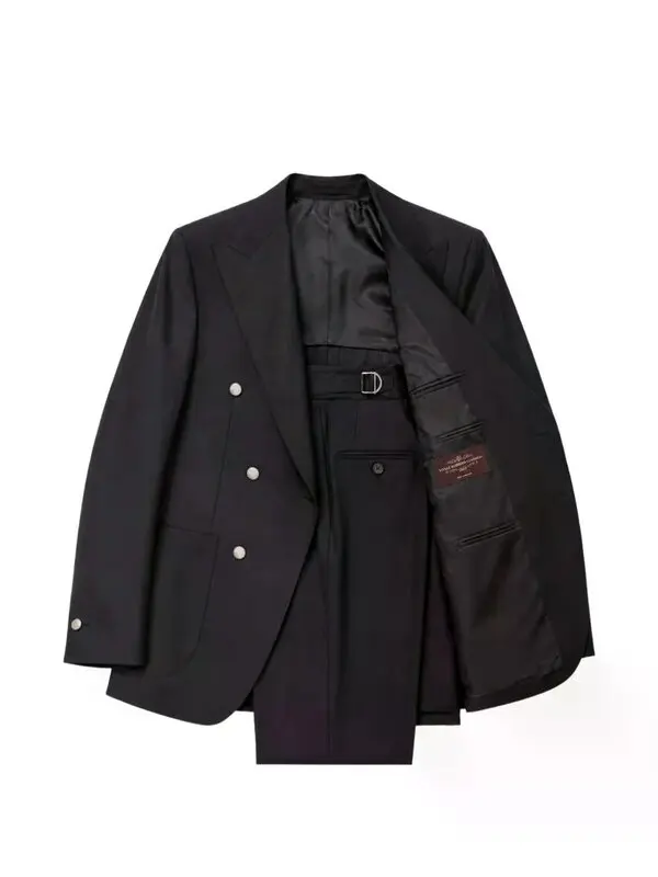 FRANZESE COLLECTION Rolls Royce Herringbone Wool Suit