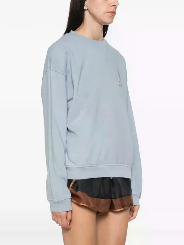 FRAME The Ritz Embroidered Sweatshirt