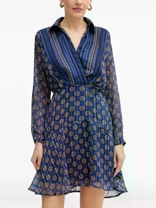 MORGAN Pleated Mini Dress