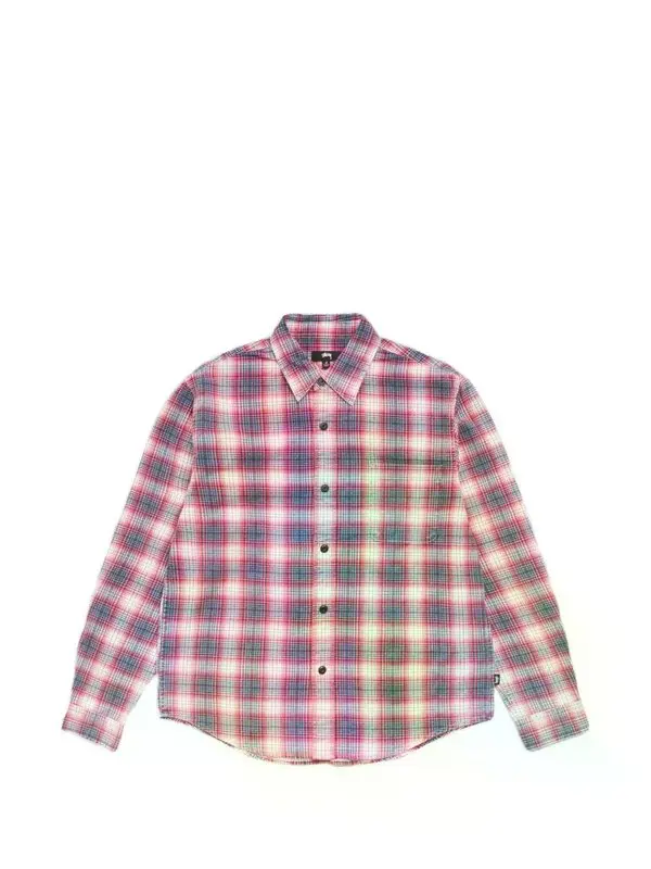 StÜssy Dax Plaid Shirt - Red