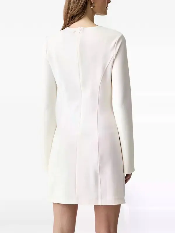 Guess Crystal-embellished Keyhole-detail Mini Dress