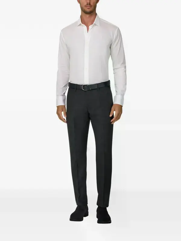 Boggi Milano Stretch Flannel Trousers