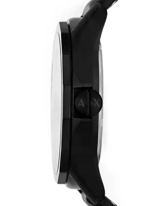 Armani Exchange Faceted-bezel 44mm Watch