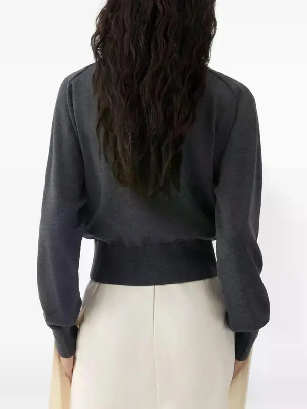 Jacquemus The J Sweater Monogram - Grey