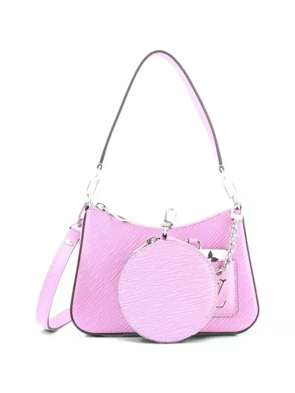 LOUIS VUITTON Marellini Handbag Epi Leather Shoulder Bag - Purple