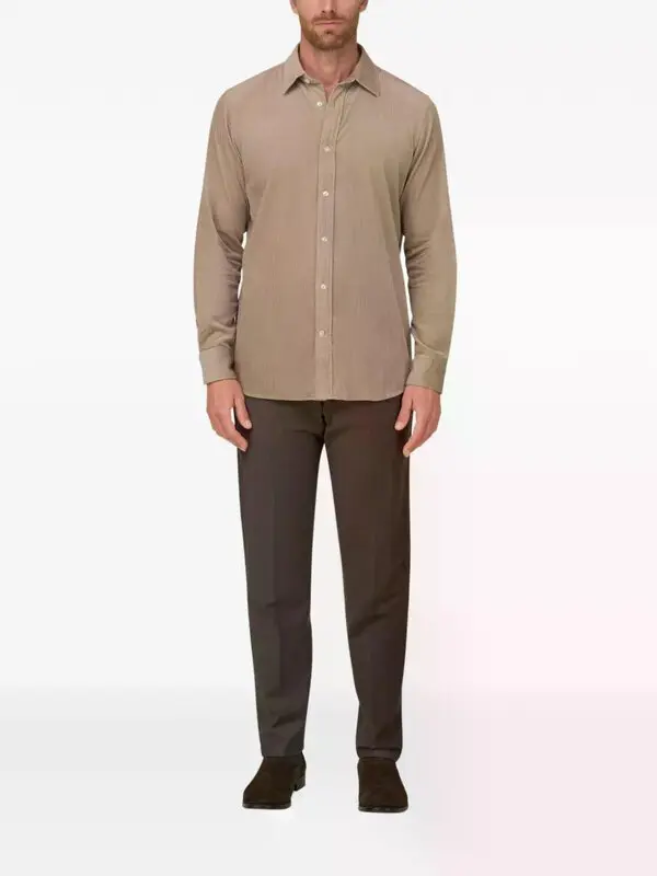 Boggi Milano Stretch Flannel Trousers