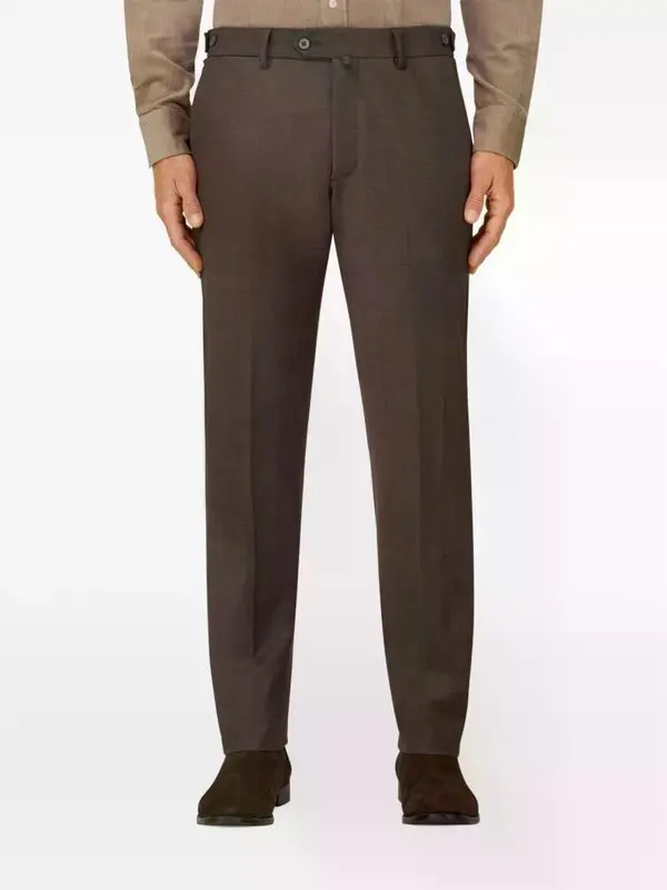 Boggi Milano Stretch Flannel Trousers