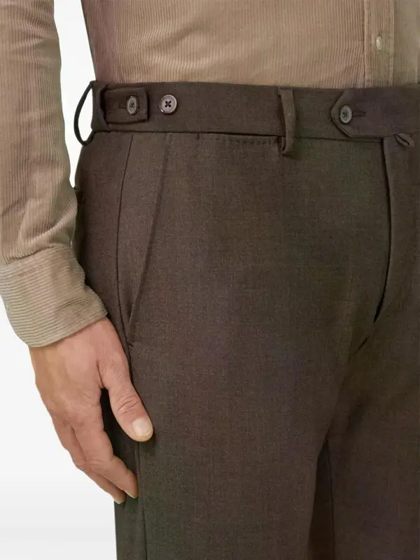 Boggi Milano Stretch Flannel Trousers