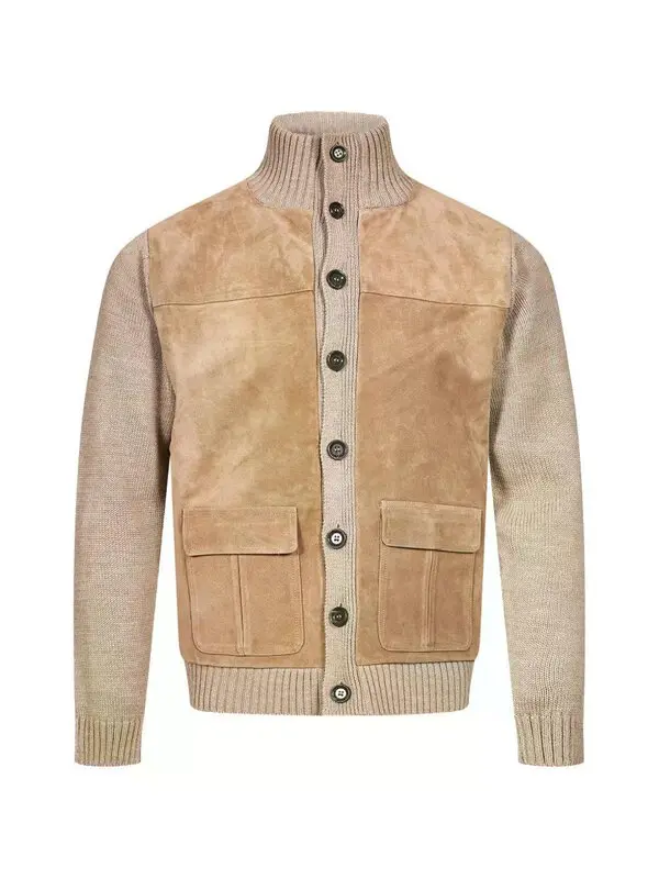 MANIFATTURE DEL NORD Button-up Knitted Coat