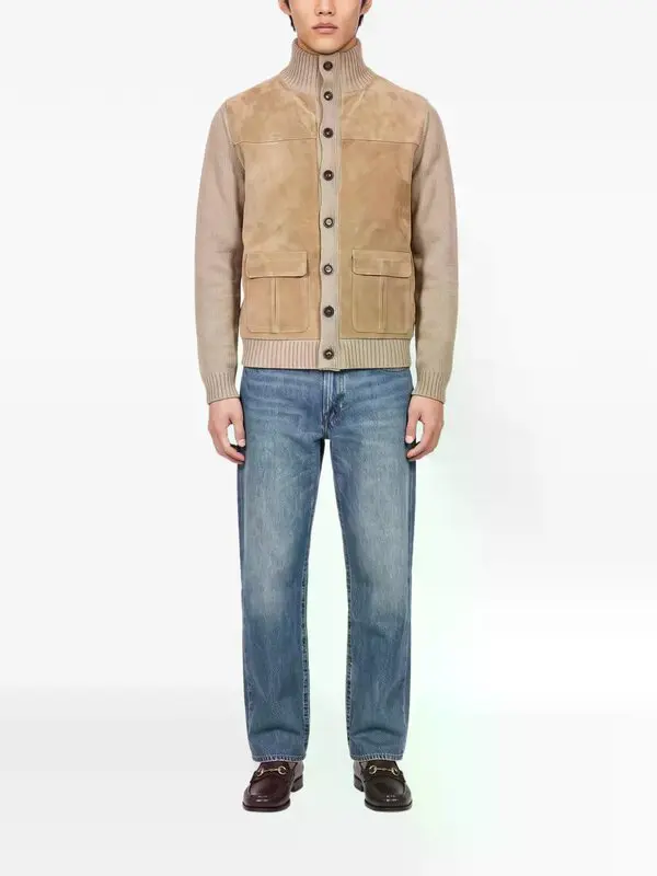 MANIFATTURE DEL NORD Button-up Knitted Coat