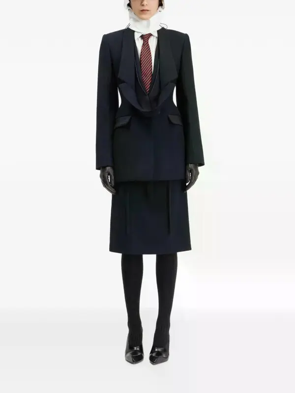 JEAN PAUL GAULTIER Jarretels Pencil Skirt
