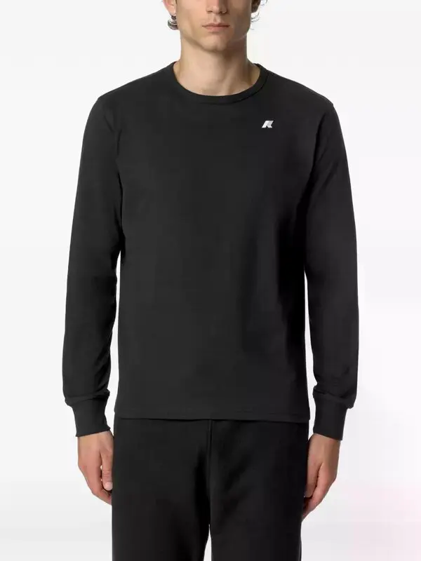 K-WAY Elmer Logo-patch Long-sleeve T-shirt