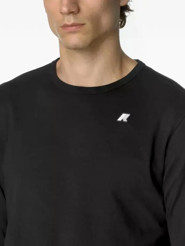 K-WAY Elmer Logo-patch Long-sleeve T-shirt