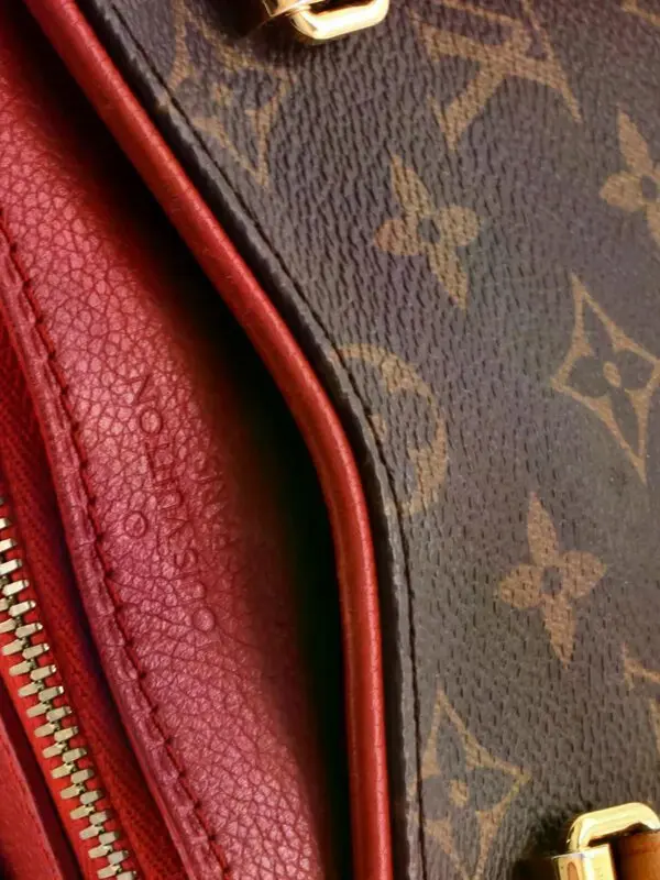 LOUIS VUITTON Pallas Tote Monogram Canvas With Leather Bb Shoulder Bag