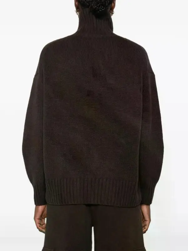 FTC Roll-neck Ribbed-trim Sweater