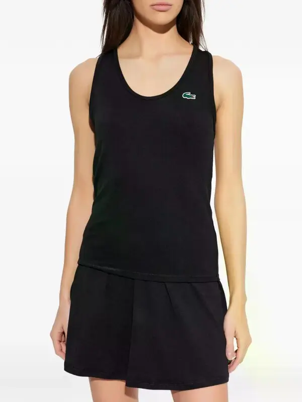 Lacoste Logo-patch Racerback Top