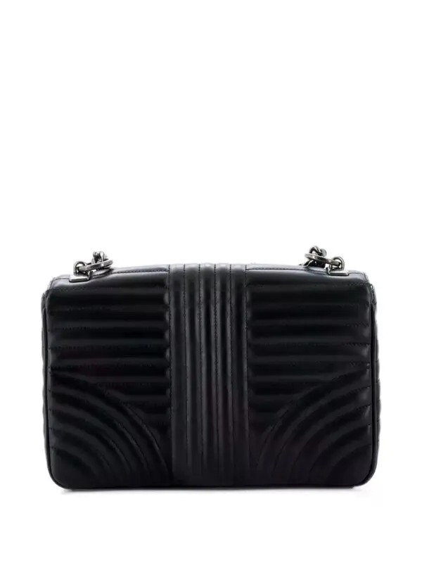 Prada Chain Flap Diagramme Quilted Leather Large Shoulder Bag