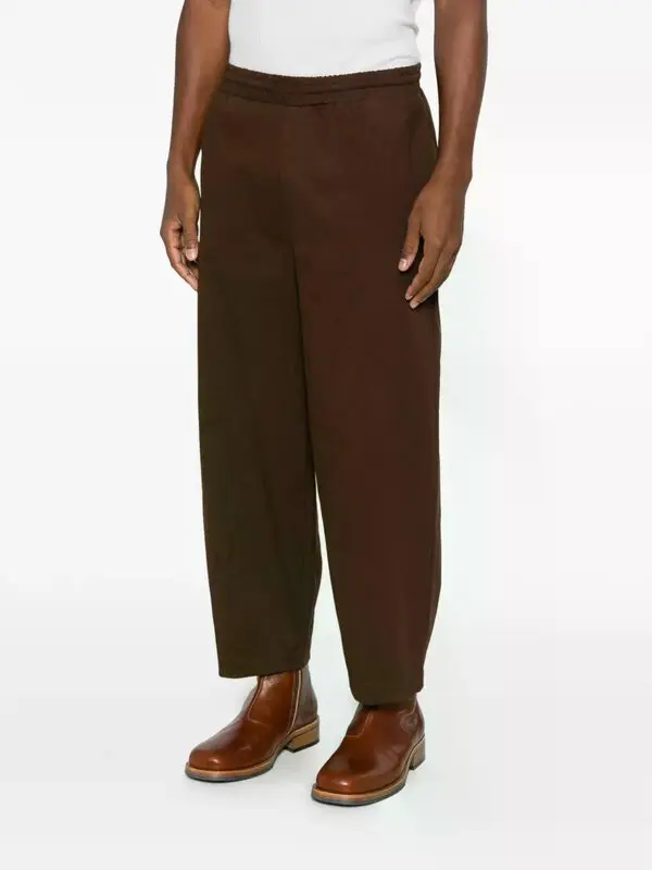 Imperial Elasticated-waist Wide-leg Trousers