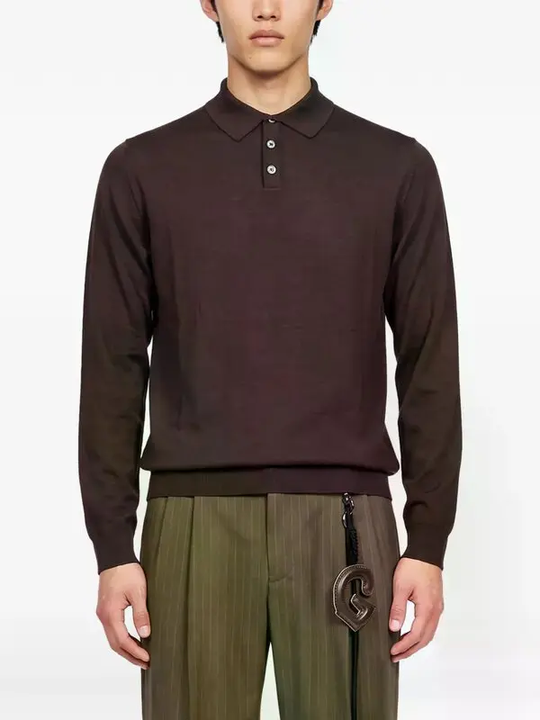 MANIFATTURE DEL NORD Long-sleeve Polo Shirt