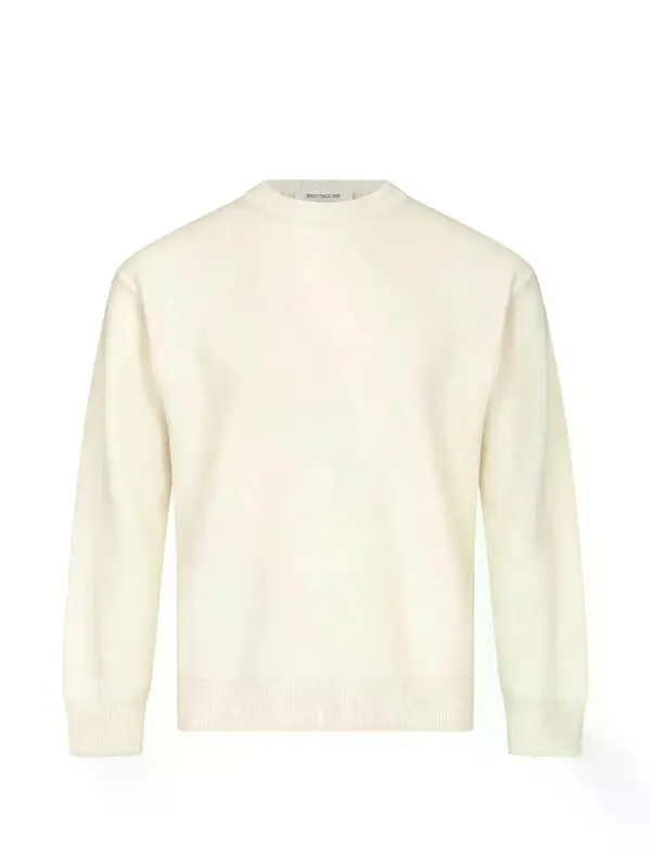MANIFATTURE DEL NORD Ribbed-trim Sweater