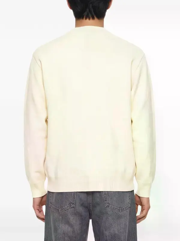 MANIFATTURE DEL NORD Ribbed-trim Sweater