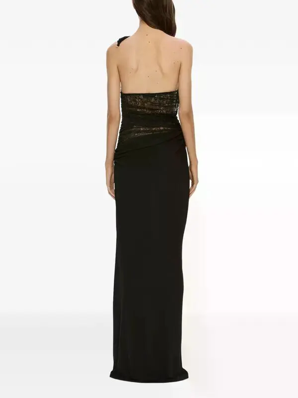 Christopher Esber Concave Wired-lace Slim-fit Maxi Gown Dress