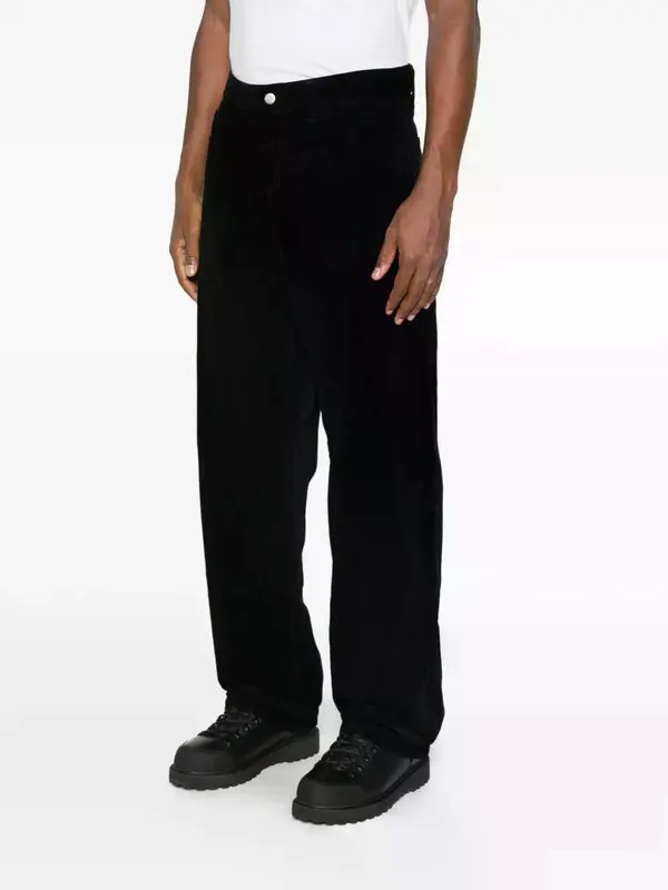 Carhartt Work In Progress Corduroy Logo-patch Jeans